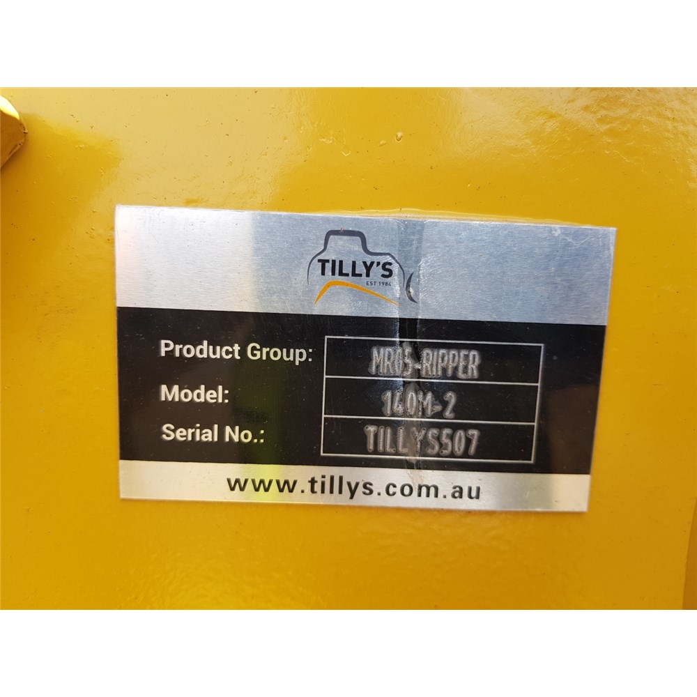 RIPPER ARR - 12M 140M GRADER | Tilly’s Crawler Parts